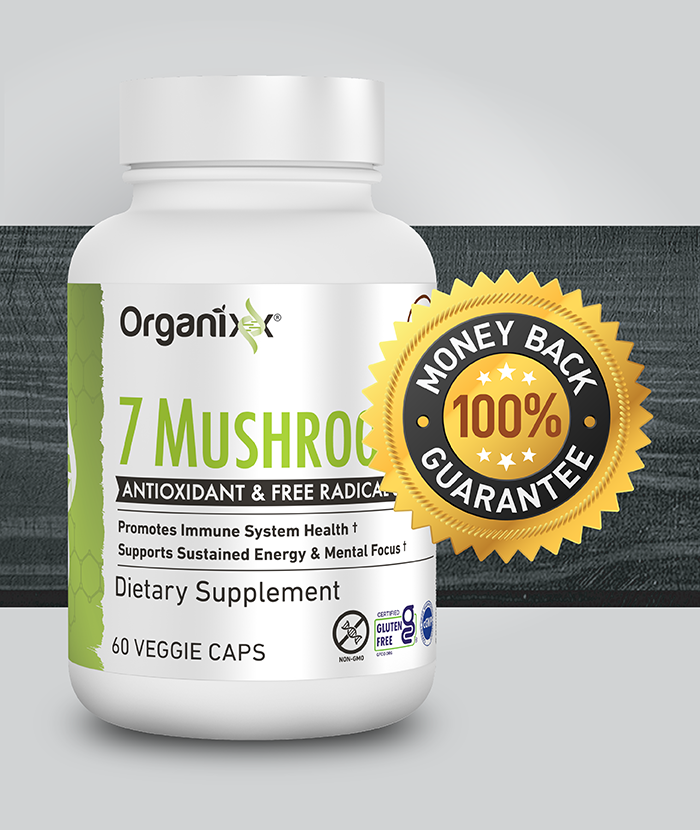 Immune Boosting Fermented Mushroom Supplement - 7M+ | Organixx