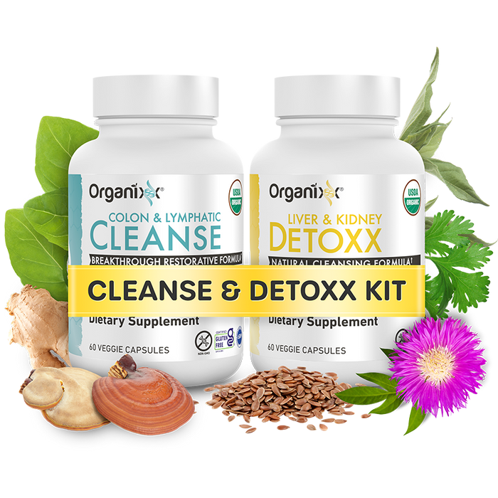 Cleanse & Detoxx Kit - Natural Full Body Detox | Organixx
