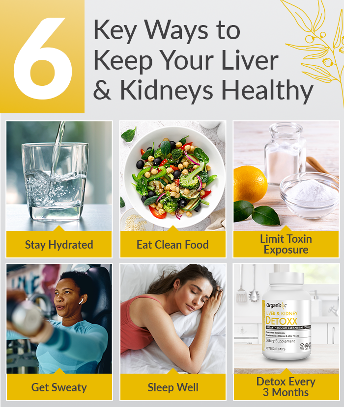 Liver & Kidney Detoxx - Liver and Kidney Support Supplements | Organixx