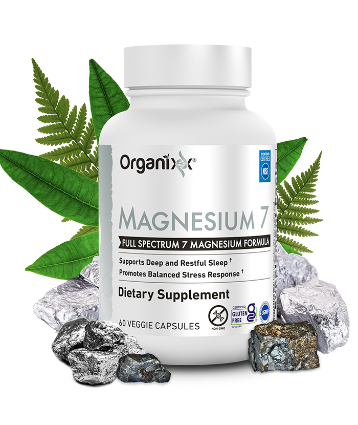 Organixx Magnesium 7 – Full-Spectrum Daily Multi Magnesium Supplement ...