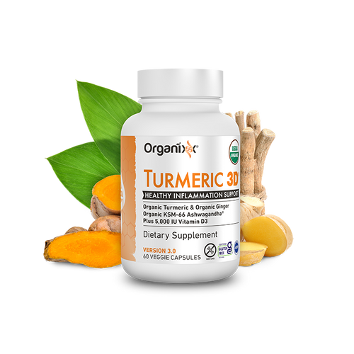 Turmeric 3D - Anti-Inflammatory Supplement | Organixx