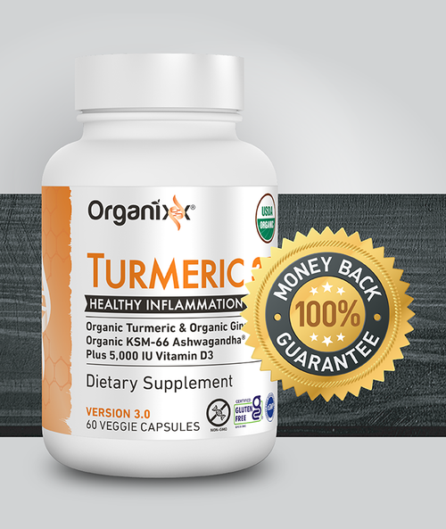 Turmeric 3D - Anti-Inflammatory Supplement | Organixx