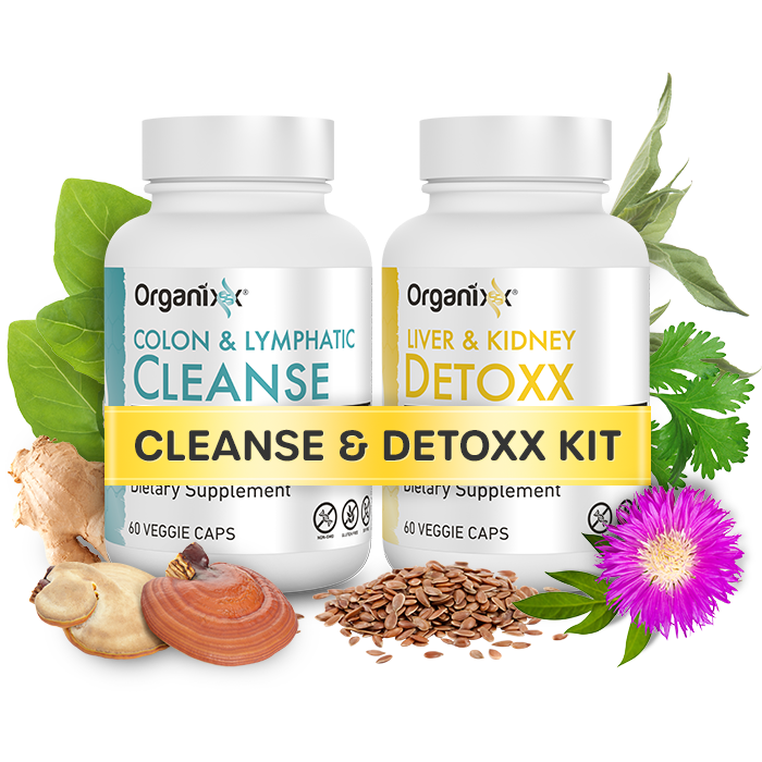 Cleanse & Detoxx Kit - Natural Full Body Detox | Organixx