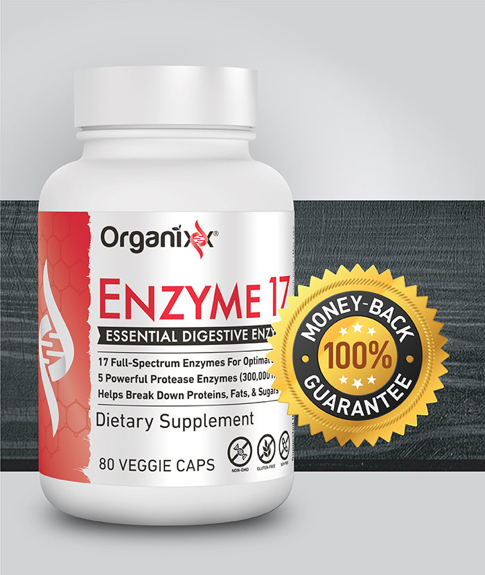 Enzyme 17 - Full Spectrum Digestive Enzymes | Organixx