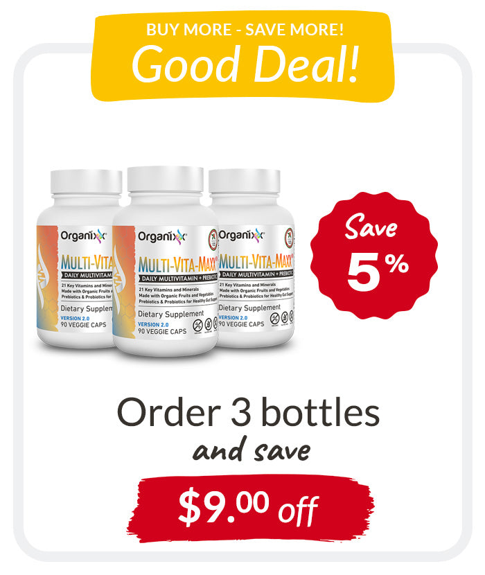 Multi-Vita-Maxx - Whole Superfoods Multivitamin | Organixx