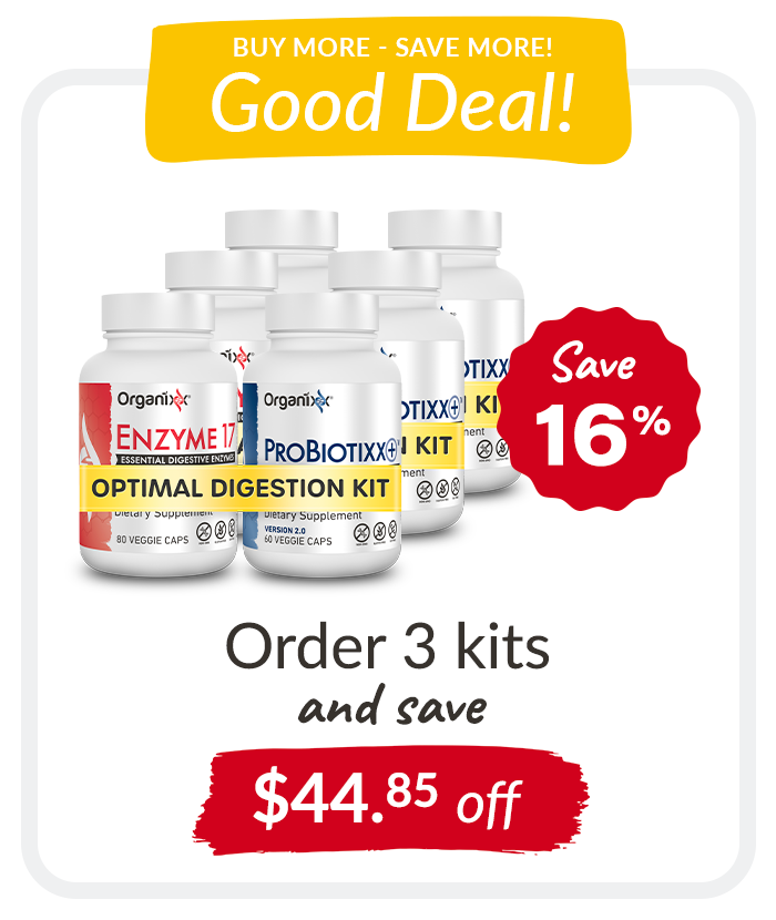 Optimal Digestion Kit – Organixx